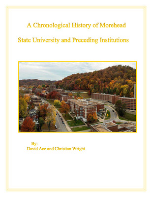 "A Chronological History of Morehead State University and Preceding Ins ...