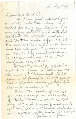 "Jimmy Letter" by Jimmy Unknown