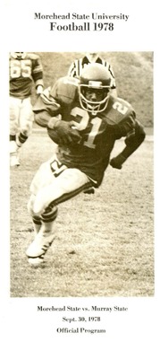 "Morehead State University Football 1978 - Morehead State University vs ...