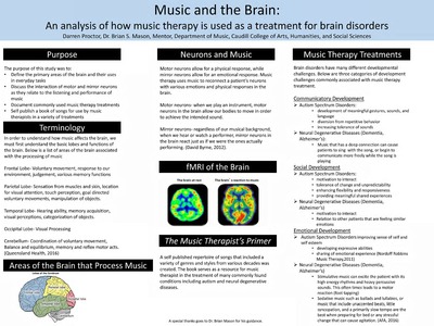 "Music and the Brain: An analysis of how music therapy is used as a tre ...