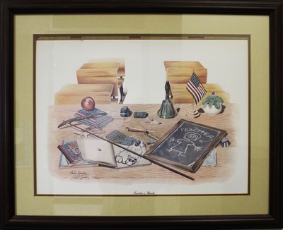 "Teacher's Desk" by Charles Spaulding